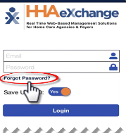 Mobile App Password Reset
